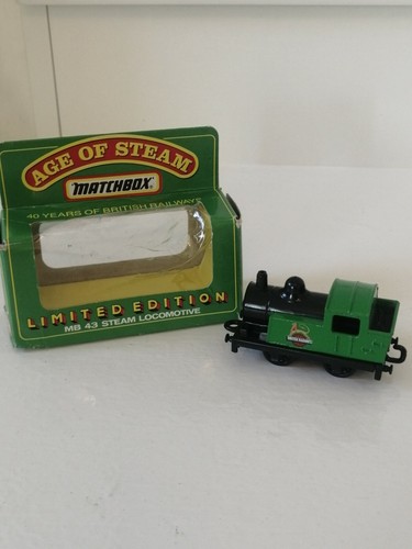 Vintage Matchbox Diecast 1987 MB43 Steam Locomotive Age Of Steam ...