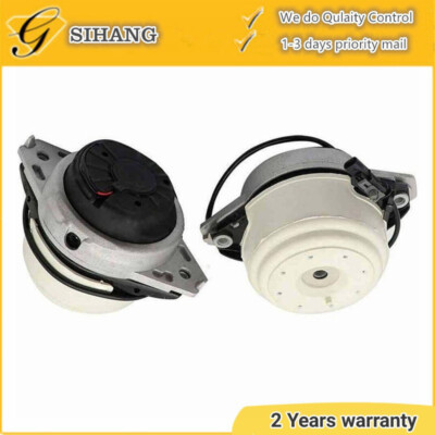 2X Left + Right New Engine Mount for Benz W166 GL350 ML350 1662406817 ...