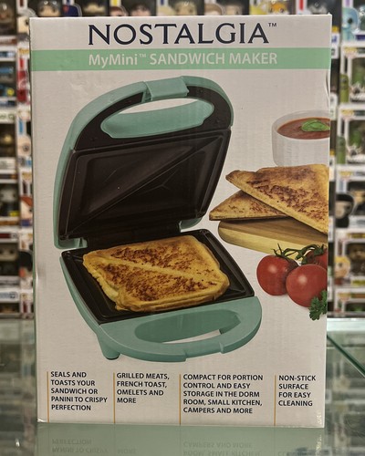 Nostalgia My Mini Personal Sandwich Panini Maker Brand New MSNDW5TL ...
