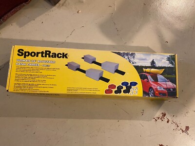 SportRack Watersport Car Vehicle Roof Rack Saddles-Canoe Kayak Carrier ...