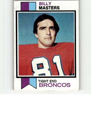 BILLY MASTERS CARD #242 BFU3R2S2P44 FREE SHIPPING | eBay