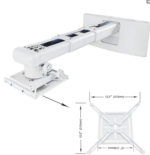 UST Ultra-Short Throw Project Wall Mount Extension : (19.49"-49.21 ...