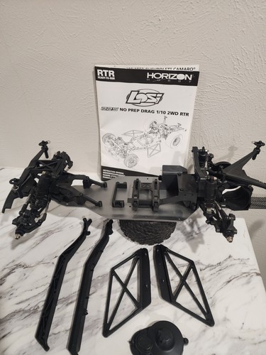 Losi 22s Drag Slider Chassis New Exotek Wheelie Bar | eBay