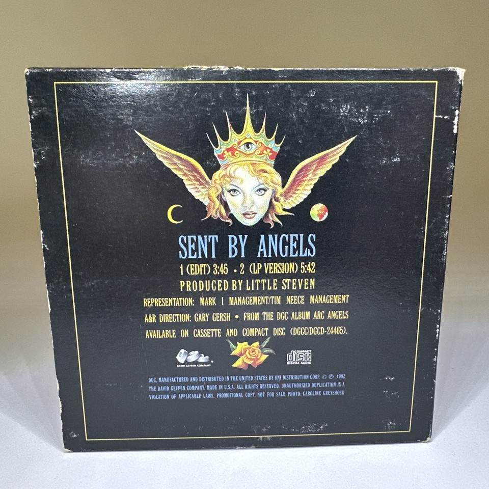 ARC ANGELS — SENT BY ANGELS" 1992 US DGC PROMO CD SINGLE | eBay