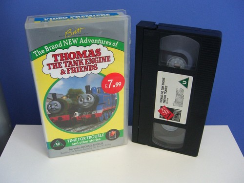 Thomas The Tank Engine & Friends - Time For Trouble VHS Video Tested ...