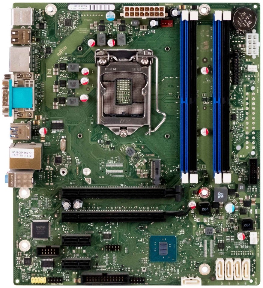 Fujitsu Mainboard D3401-A11 GS2 Intel Q150 LGA1151 DDR4 MicroATX | eBay UK