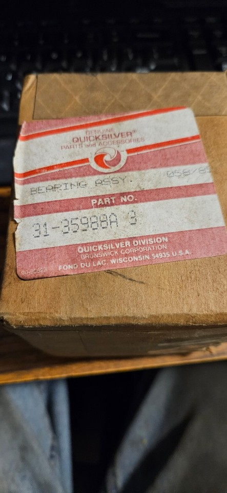 Quicksilver 31-35988A3 Mercury Mercruiser Bearing Assembly OEM | eBay
