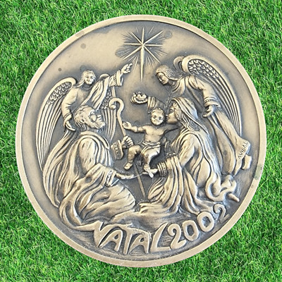 BRONZE MEDAL / HOLY FAMILY / CHRISTMAS 2002 | eBay Australia