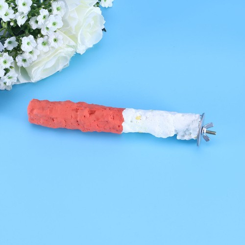 Birds Parrot Cuttlebone Perch Standing Pole Pet Birds Supplies | eBay