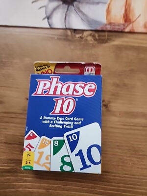 Mattel Games - Phase 10 [New Sealed] A Rummy Type Card Game with A ...