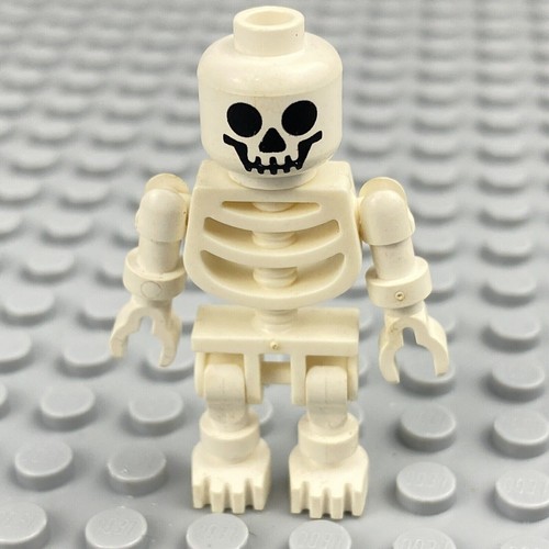 LEGO Skeleton Minifigure w/ Standard Skull gen001 Castle Pirates ...