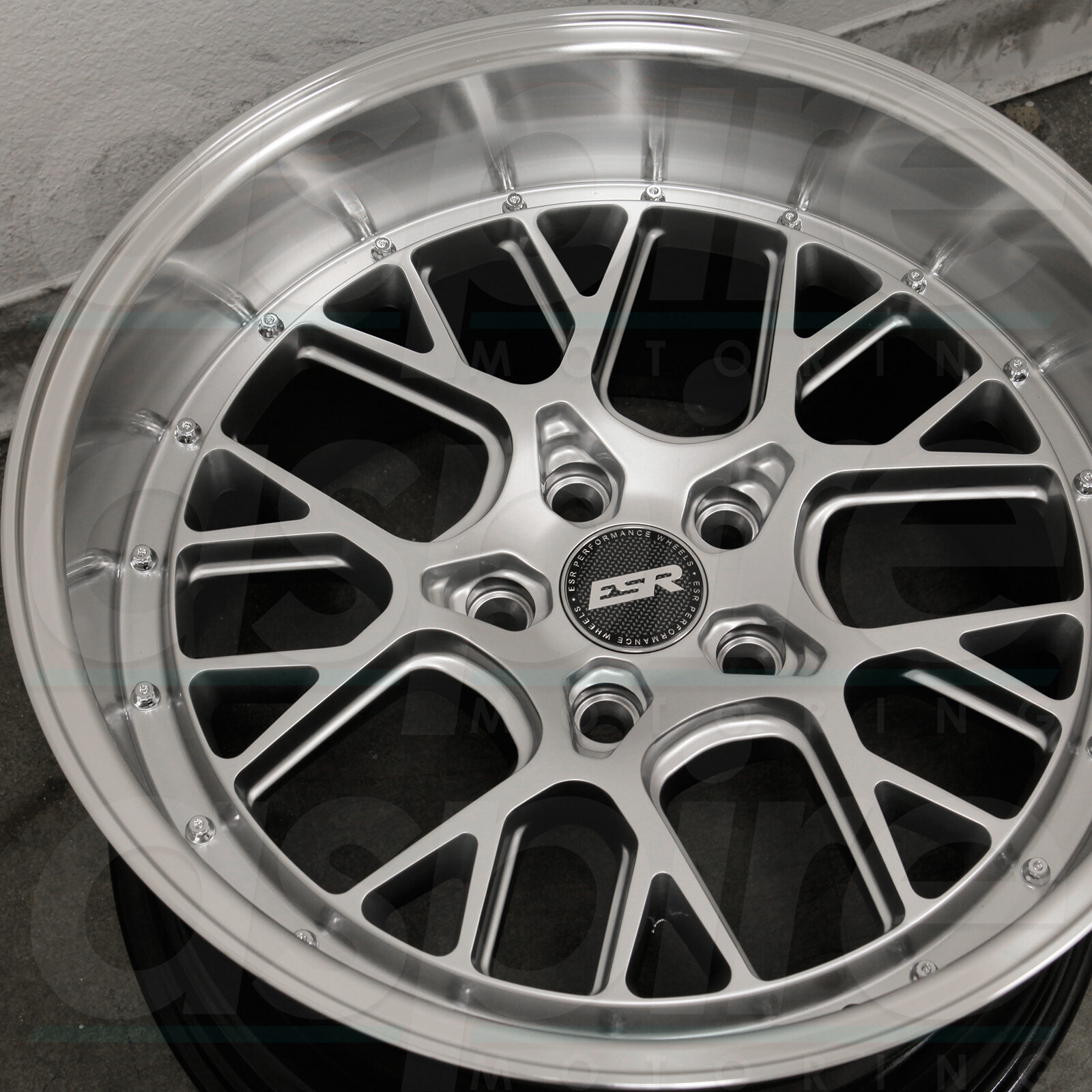 18x10.5 ESR CS11 5x114.3 22 Hyper Silver Wheels Rims Set(4) 72.56 | eBay