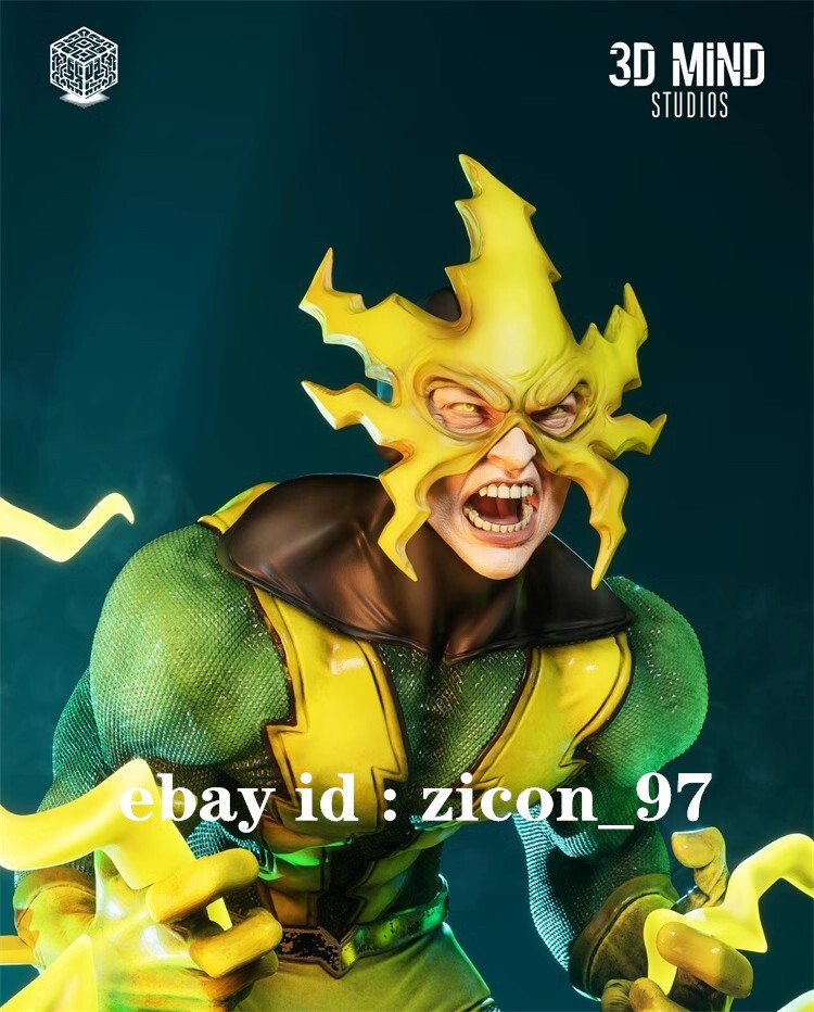 1/4 Resin Model H/ 39cm Spiderman Electro 3D Printed Model Unassembled ...