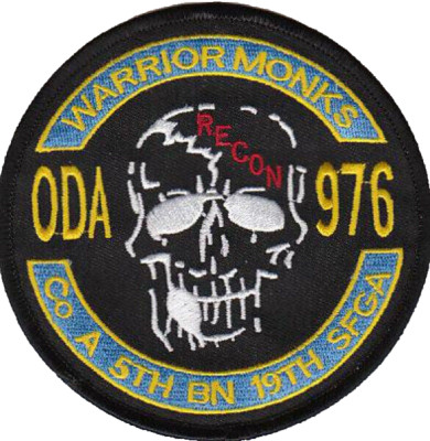 US Army ODA 976 Operational Detachment A Company 5th Bn 19th SFG ...