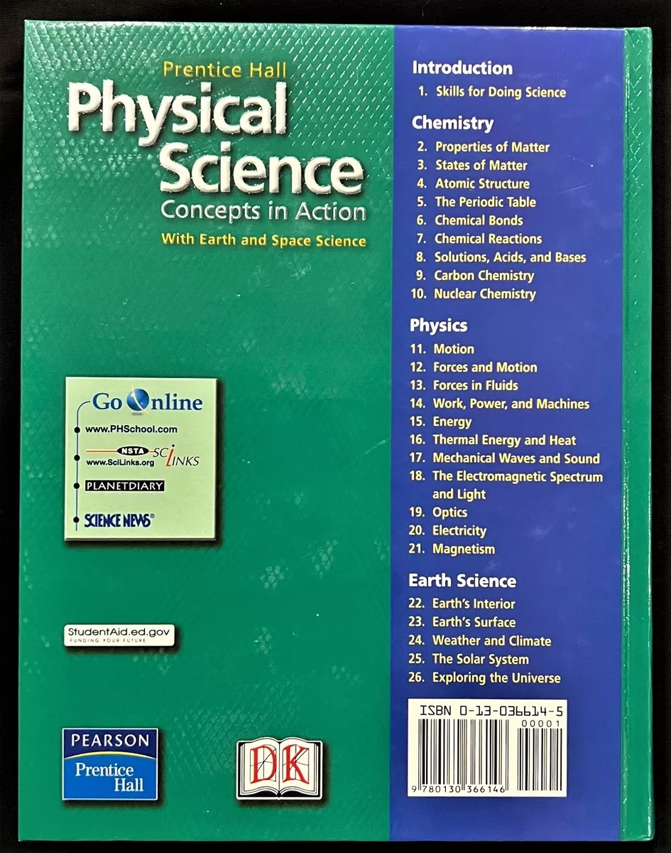 Physical Science Textbook Holt