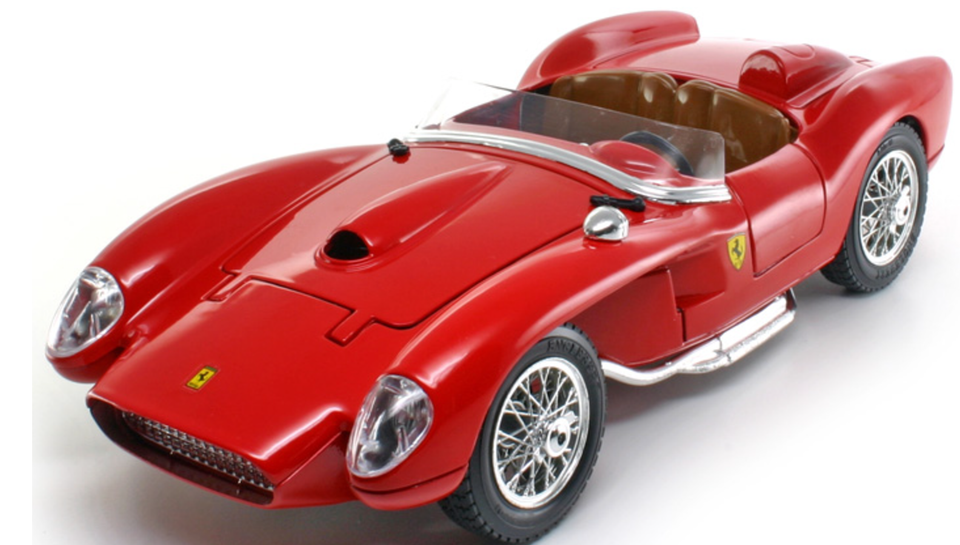Ferrari Classic Custom Built Metal Body 1 18 Model Concept Hot Rod Race ...