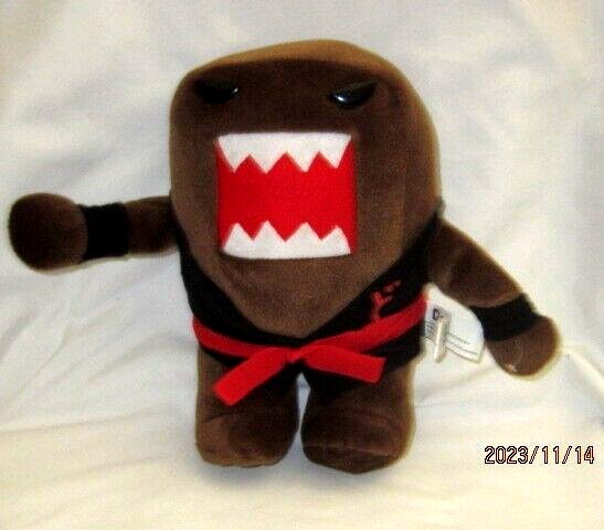Domo Kun in Black Karate 10" Plush Stuffed Toy-Domo Kun Black Kung Fu ...