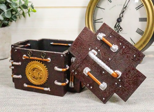 Vintage Retro Design Steampunk Emergency Medic Shaped Jewelry Trinket ...