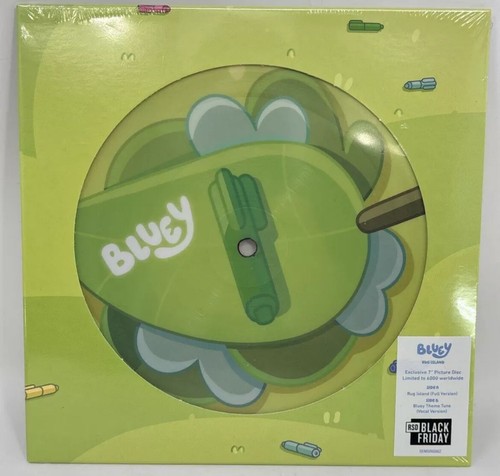 Bluey Rug Island RSD Black Friday Picture Disc Vinyl Record Store Day ...