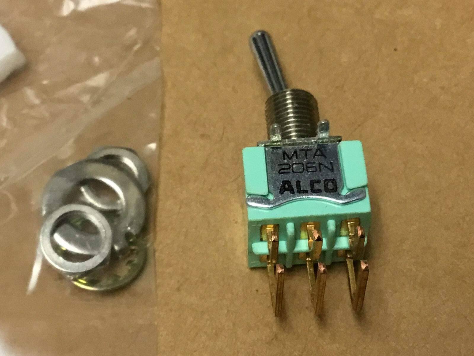 (1 PC) ALCO SWITCH MTA206N-RA TOGGLE SWITCH | eBay