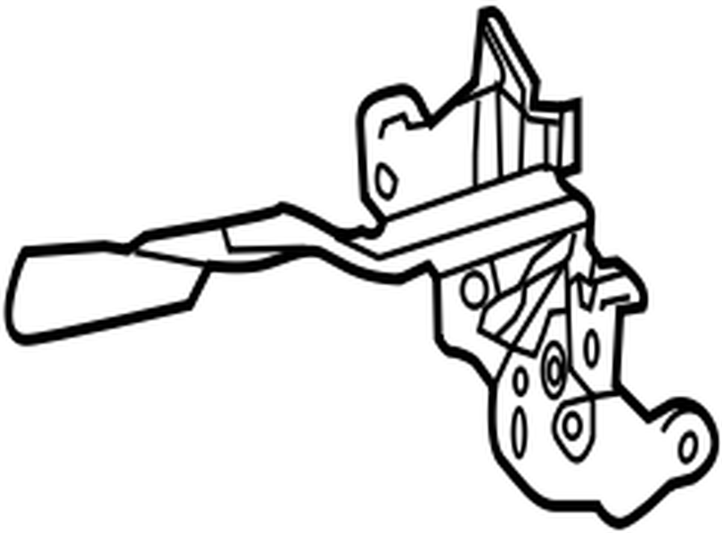 53510-42100 Toyota Lock assy, hood 5351042100, New Genuine OEM Part | eBay