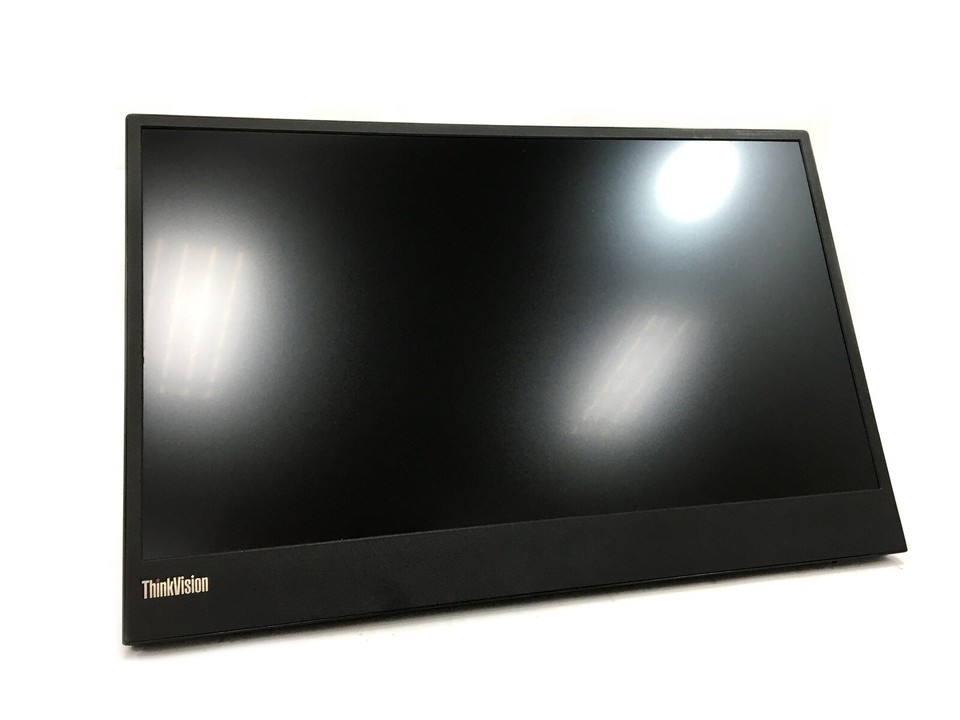Lenovo ThinkVision M15 15.6” FHD WLED LCD Mobile Monitor Portable - See ...