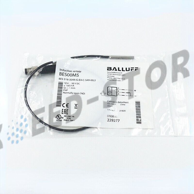 1PCS New BALLUFF BES00M5 BES 516-3044-G-E4-C-S49-00,3 | eBay