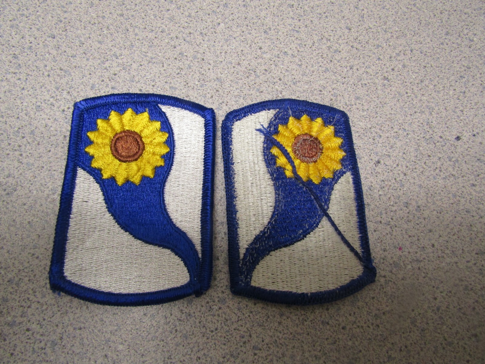 MILITARY PATCH US ARMY SEW ON COLORED OLDER 69TH INFANTRY BRIGADE | eBay