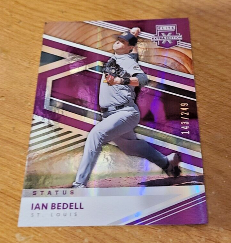 2020 Panini Elite Extra Edition Purple Parallel Ian Bedell #129 143/249 ...