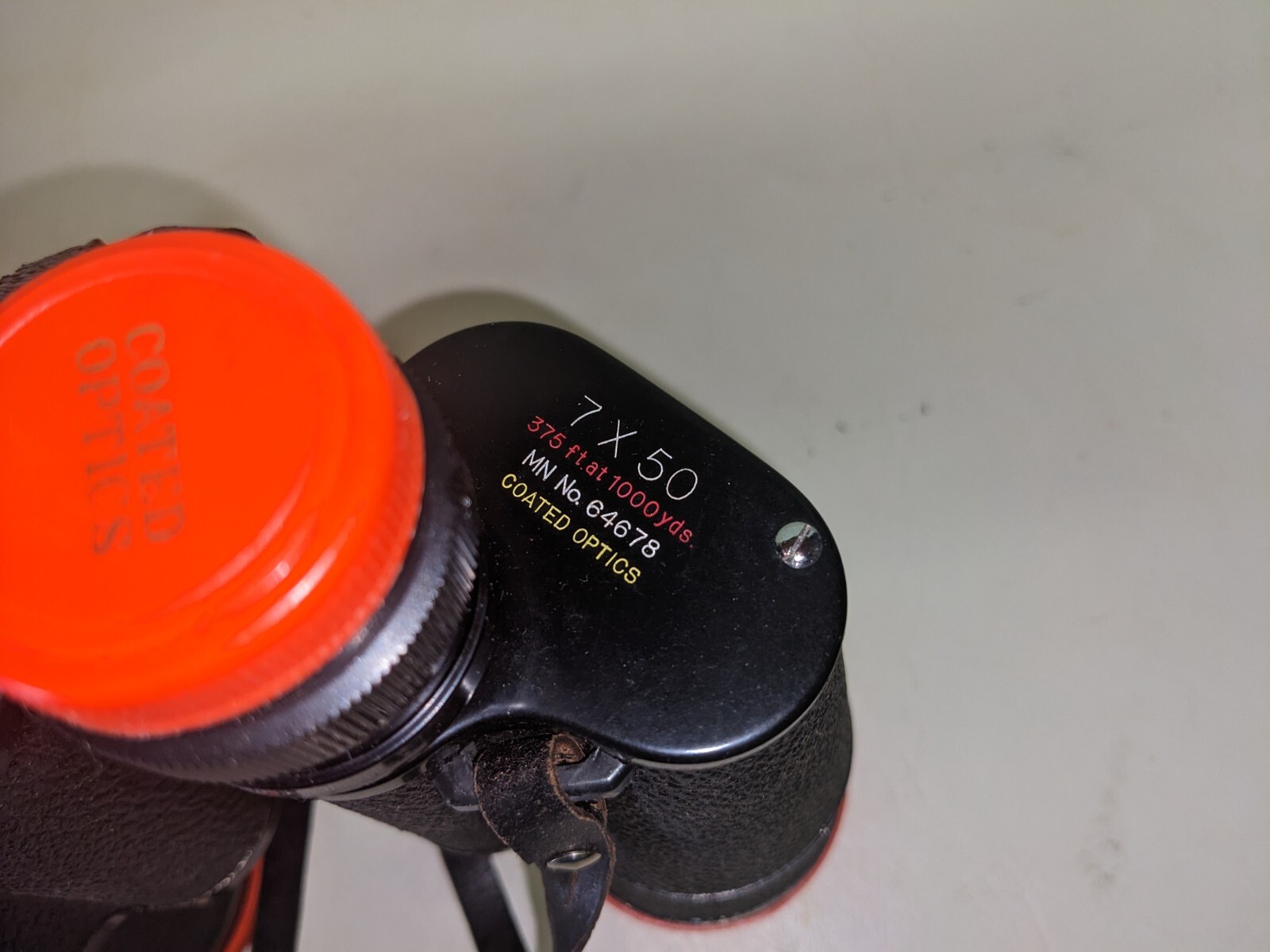 Vintage STELLAR Prism Binoculars 7X50 Coated Optics w/ Case & Lens Caps ...