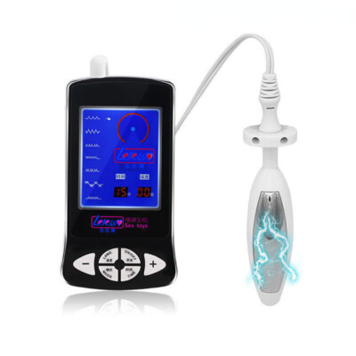 Male E-Stim Silicon Urethra Torpedo Plugs Loops Therapy Set Control Shock | eBay