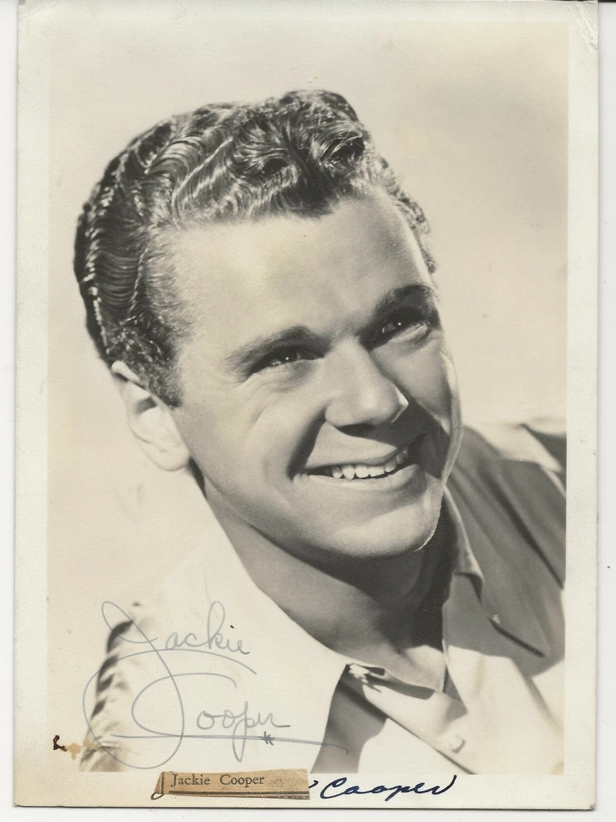 Jackie Cooper Actor