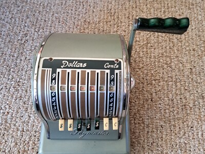 Vintage Antique Paymaster Series 600 Check Writing Machine | eBay