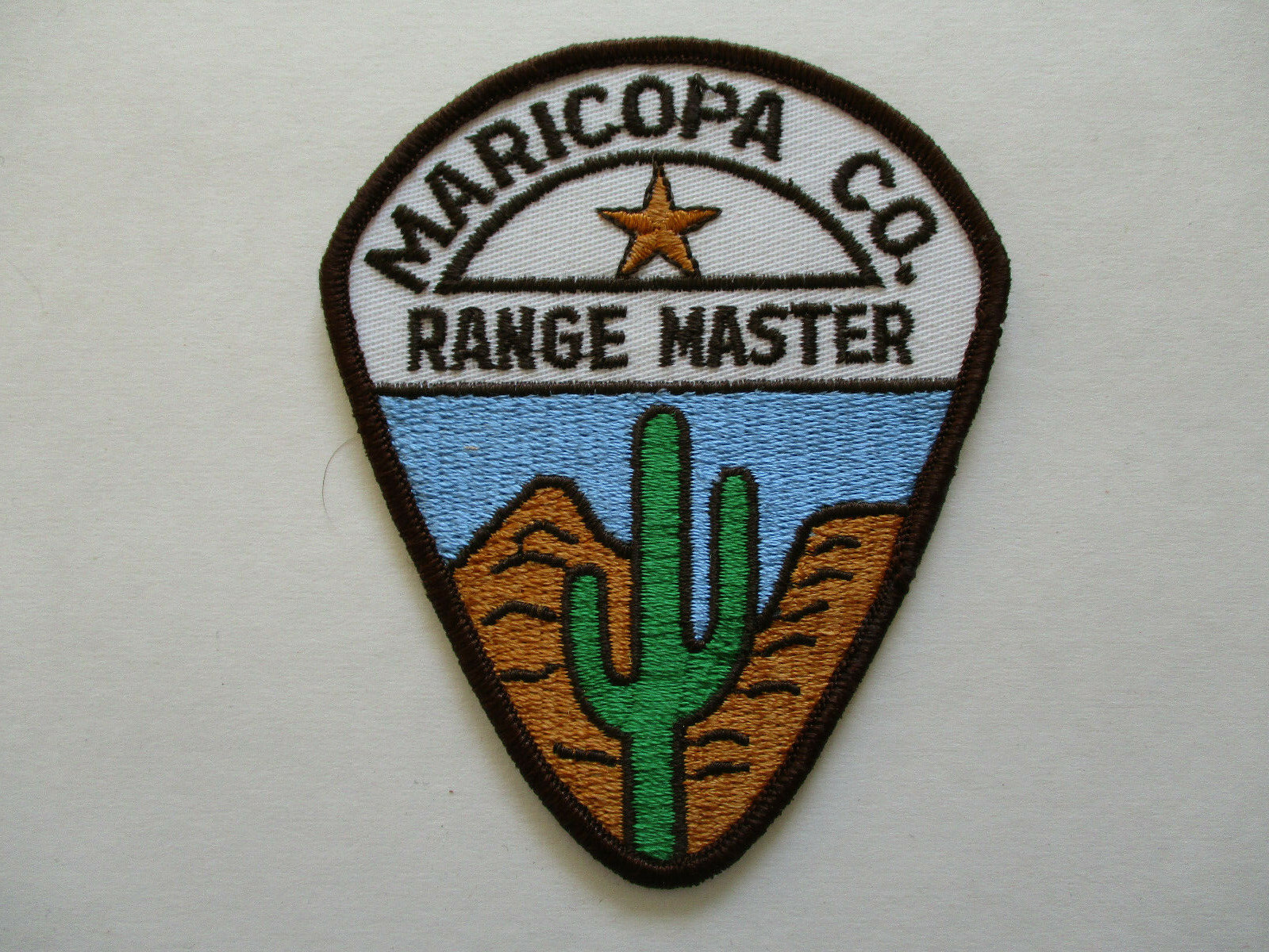 vintage 1970s era Maricopa County Arizona Sheriff Shooting Range Master ...