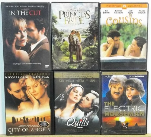 6 Chick Flick Romance DVD Movies Lot #M516 FREE US S/H Cage Redford ...