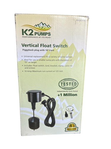 K2 Pumps Vertical Float Switch 6948217090411| eBay