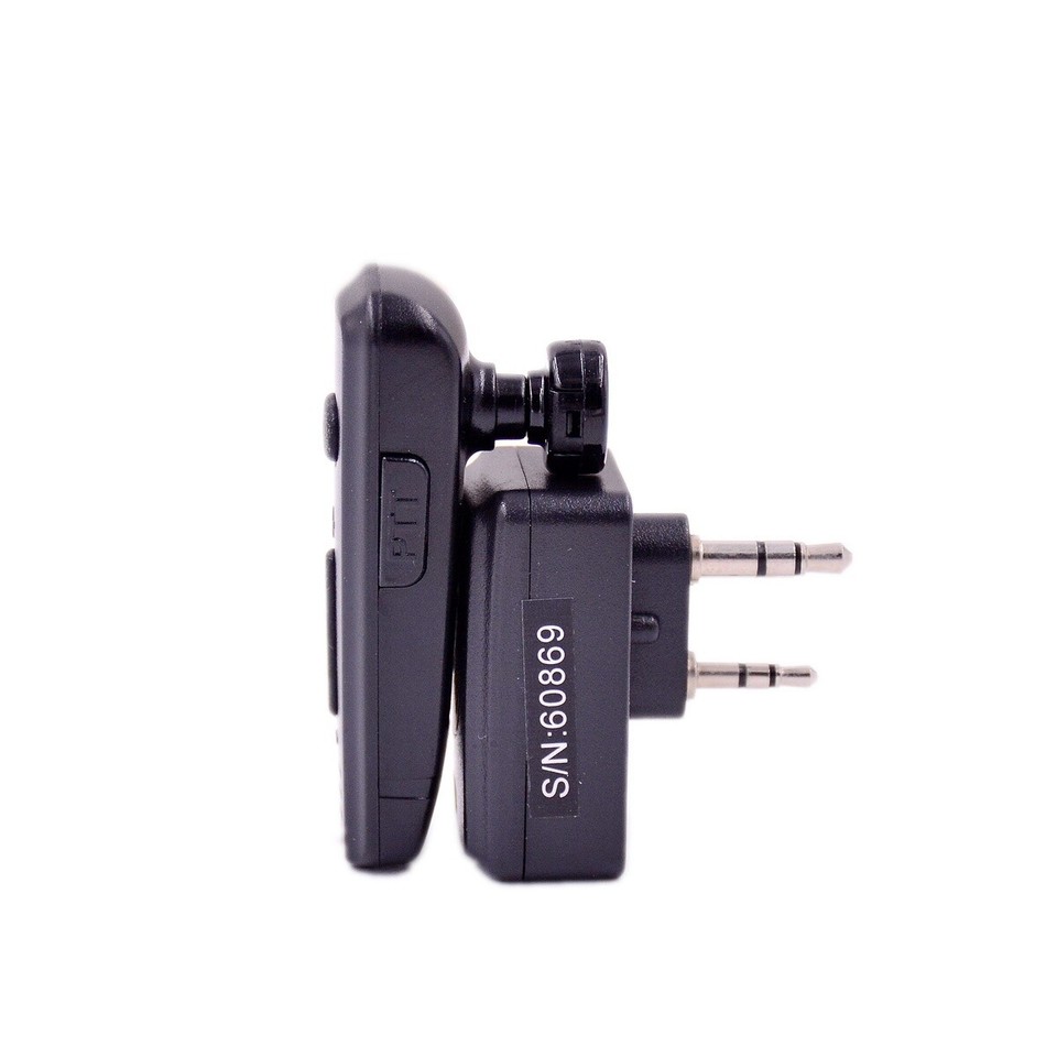 Bluetooth Wireless PTT Headset 2 Pin for Kenwood Motorola HAM Radio ...