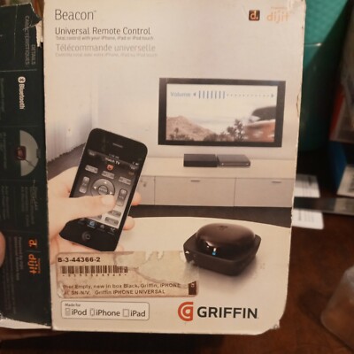 GRIFFIN BEACON UNIVERSAL REMOTE CONTROL SYSTEM FOR IPHONE, IPOD, IPAD ...