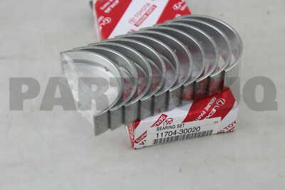 1170430020 Genuine Toyota BEARING SET, CRANKSHAFT 11704-30020 | eBay