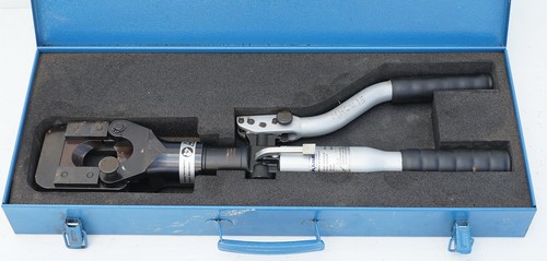 Klauke HSG45 45mm Hydraulic Cable Cutter CU AL Telecom Armoured Wire ...