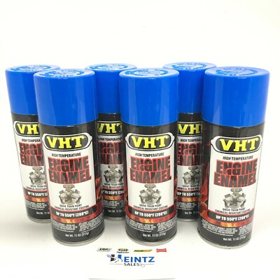 VHT SP134-6 PACK FORD LIGHT BLUE Engine Enamel High Heat Drive Train ...