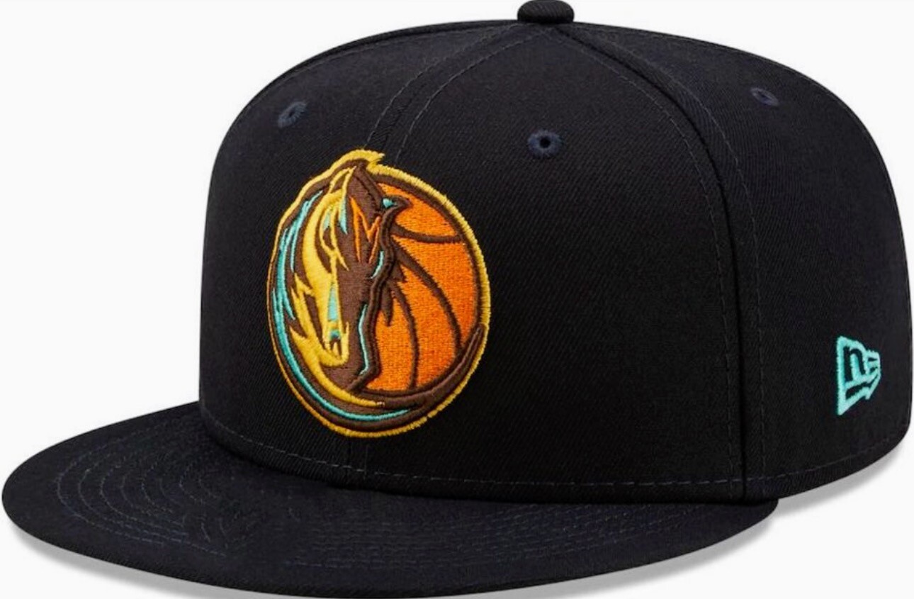 Dallas Mavericks Hat Snapback Adjustable Fit Black Blue New Style Fast ...