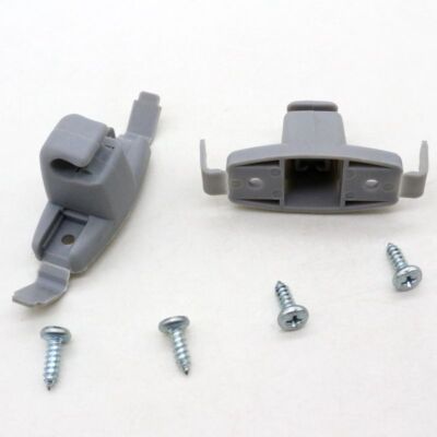 2Pcs Light Gray Sun Visor Clip Holdor Hook 51 16 8 174 715 Fits BMW E38 ...