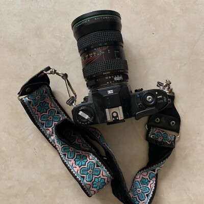 Nikon EM Film Camera M90 w/ Nikon E Series 50mm 1:3.5 Lens Hanimex SLR ...