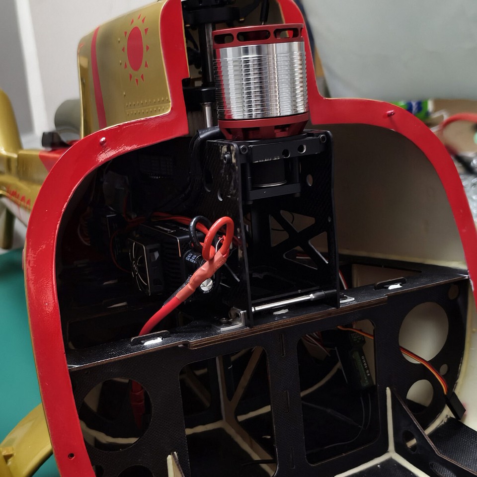 Grand Canyon 800 Size EC-130 RC Helicopter Fuselage 1730mm KIT RC Toys ...