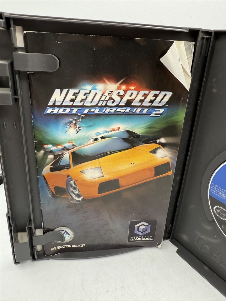 NINTENDO GAMECUBE NEED FOR SPEED HOT PURSUIT 2 COMPLETE GAME W/ MANUAL ...