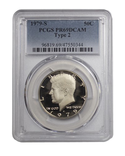 1979 -S Kennedy Proof Half Dollar Type 2 DCAM PCGS PR69 (B3) | eBay