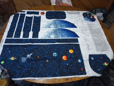 Vintage kids Outer space craft Backpack kit | eBay