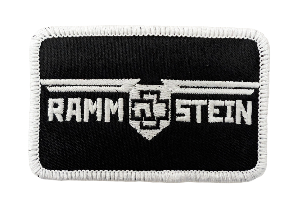 Rammstein Patches, Iron On Embroidery Band Patches, Rammstein Logo ...