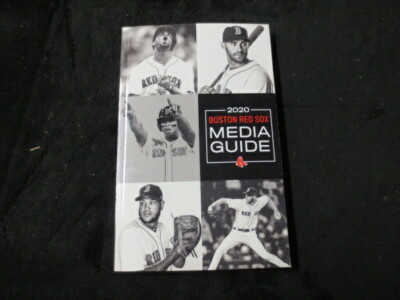2020 MLB Baseball Boston Red Sox Media Guide IN STOCK GOOD Condition | eBay